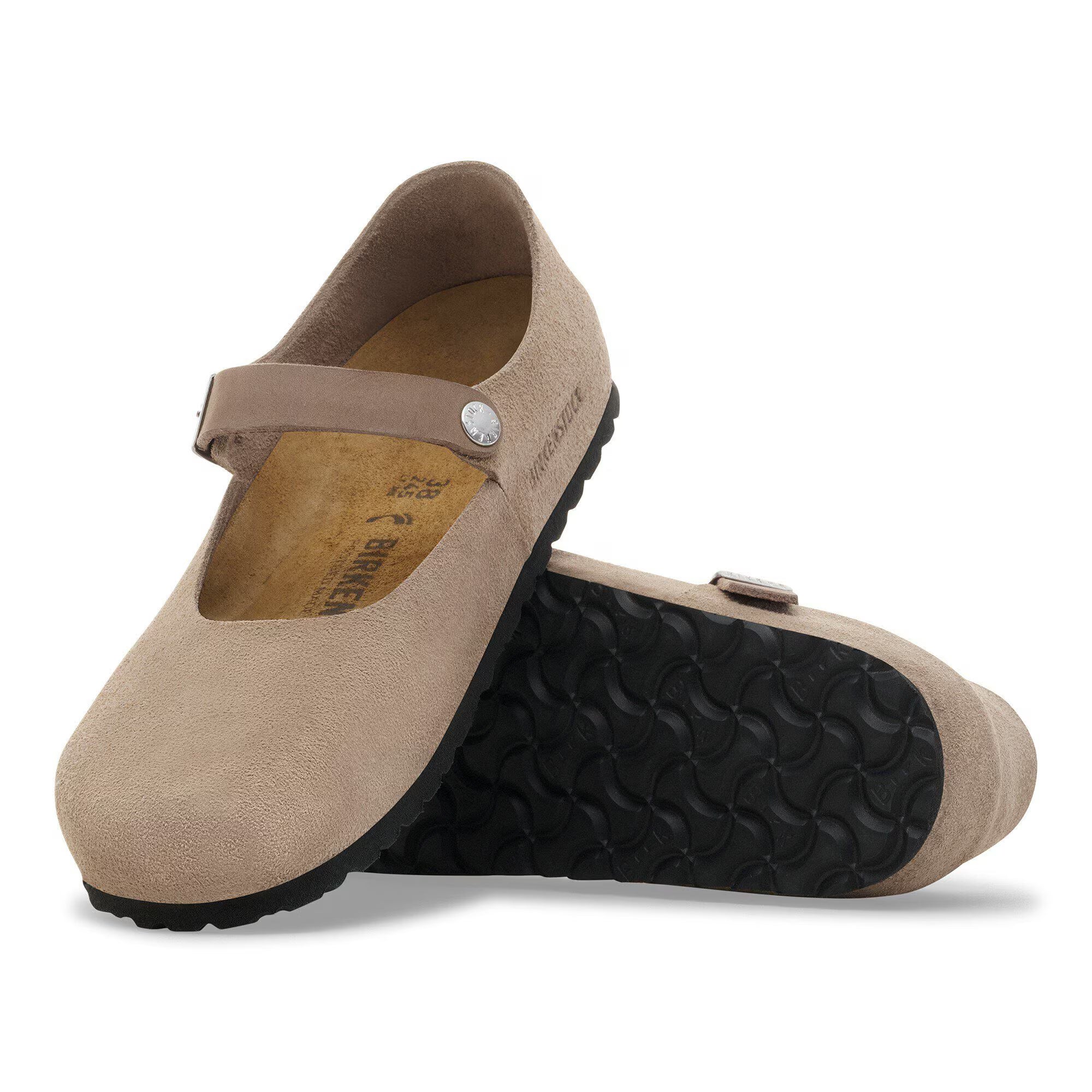 Birkenstock Women's Mantova Taupe – Orleans Shoe Co.