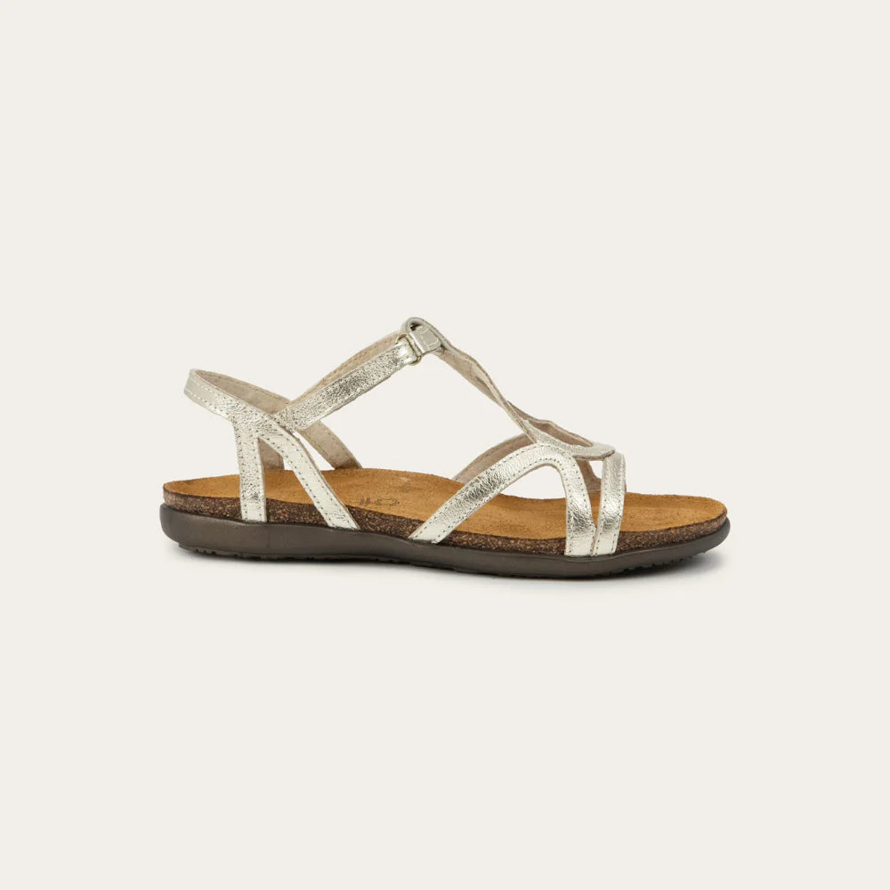 Naot Women's Dorith Gold Radiant Leather – Orleans Shoe Co.